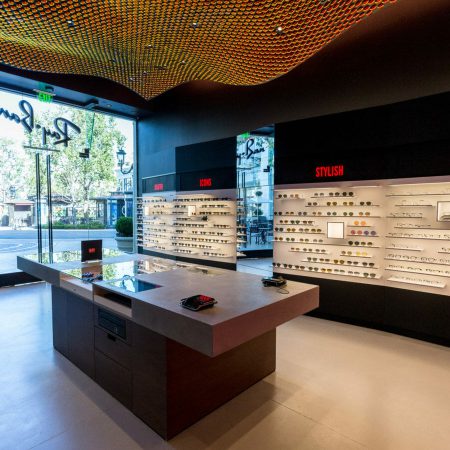 Ray-Ban’s New LA Shop at The Grove Has a Futuristic Table That Helps ...