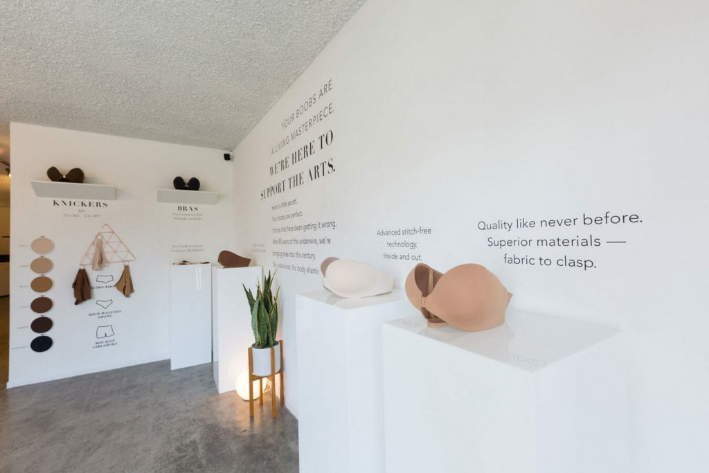 Innovative Bra Brand Evelyn & Bobbie’s Venice Pop-Up Pays Homage to Boobs
