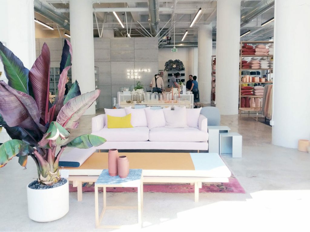 Hawkins New York’s First West Coast Shop at ROW DTLA Is a Modern Home ...