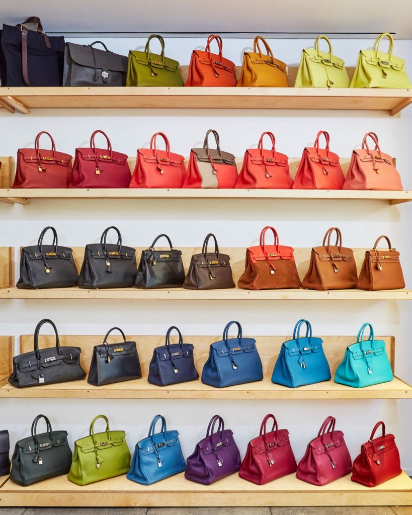 Rebag’s First LA Luxury Resale Boutiques Feature Rainbow Walls of Birkins