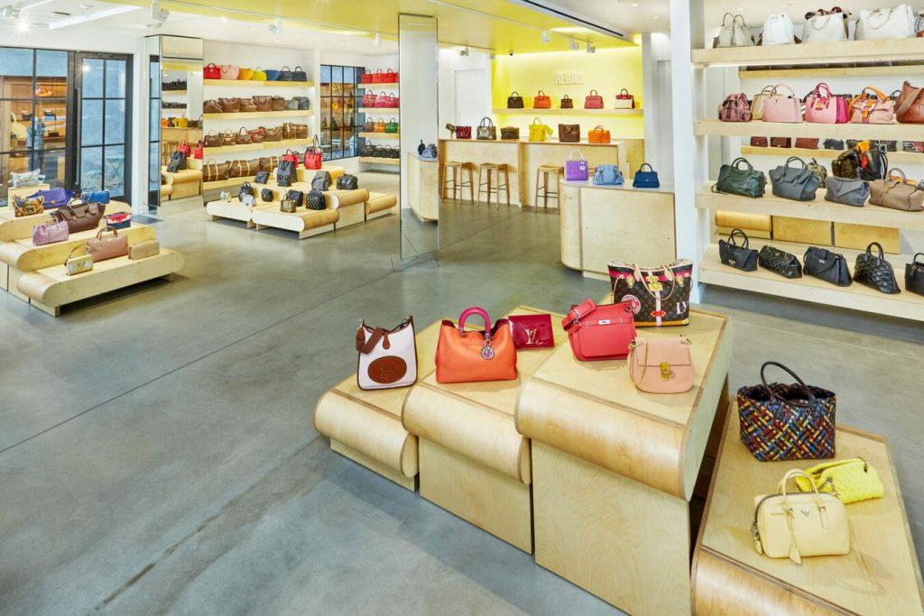 Rebag’s First LA Luxury Resale Boutiques Feature Rainbow Walls of Birkins