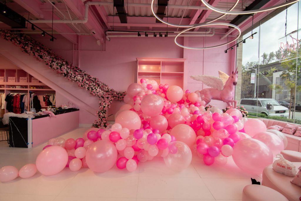Photos: PrettyLittleThing’s L.A. Office Houses A Unicorn Lounge, A ...