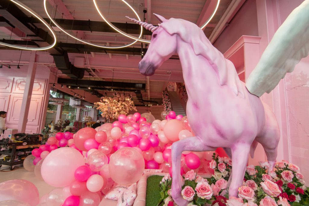Photos: PrettyLittleThing’s L.A. Office Houses A Unicorn Lounge, A ...