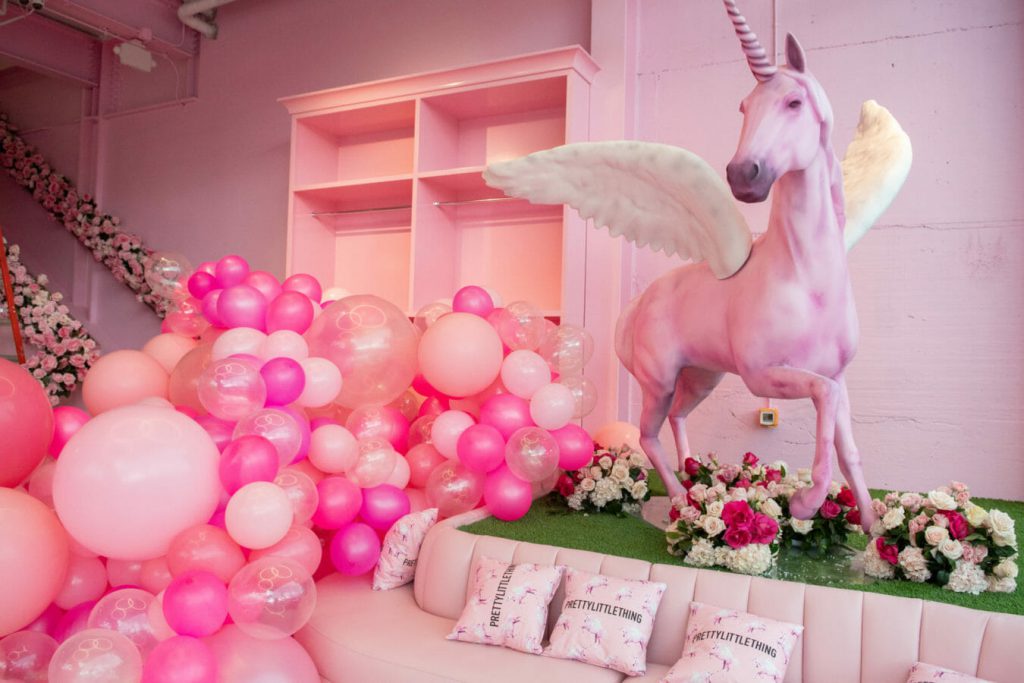 Photos: PrettyLittleThing’s L.A. Office Houses A Unicorn Lounge, A ...